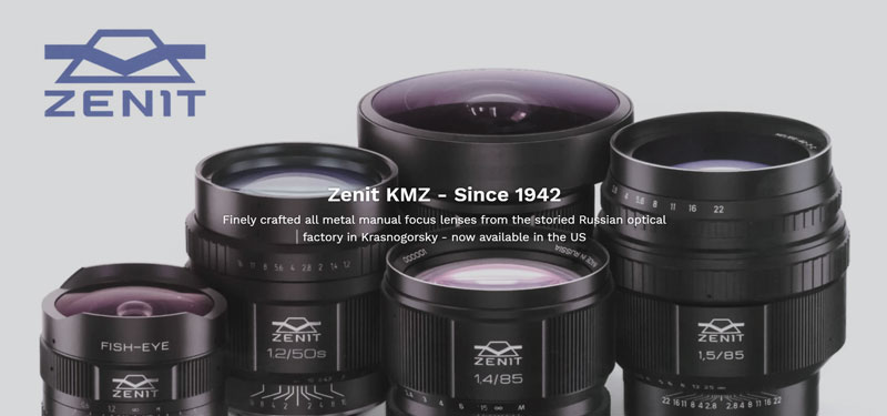 Zenit presenta quattro nuove ottiche Full Frame - Fotografia.it